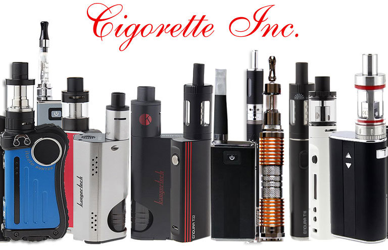 e-cigarettes and e-Liquids | Cigorette Inc | A Canadian Vape Company
